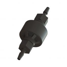Check Valve 3.2mm (1/8) Barbed Ports - Polysulfone