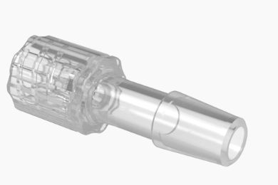 B-EL-100107-PP Male Rotating Luer Lock and Nut Assembly 1/4 ID in ...