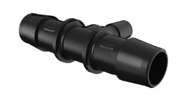 B-ER-100027-GFBN Glass Filled Black Nylon Reducing Tee 5/8 ID x 3/8 ID