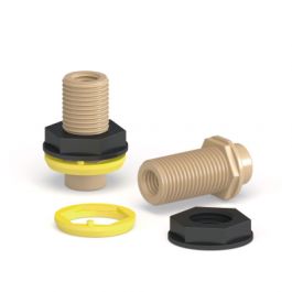 B-RP-305001-PK-NA PEEK Female 2 * 1/4-28 UNF Thread Bulkhead Union - 0 ...